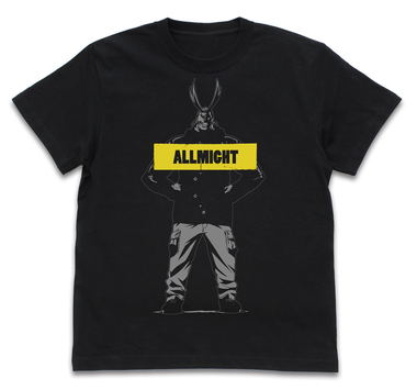 Buy My Hero Academia - All Might T-shirt Snow Festival Ver. Black (L Size)