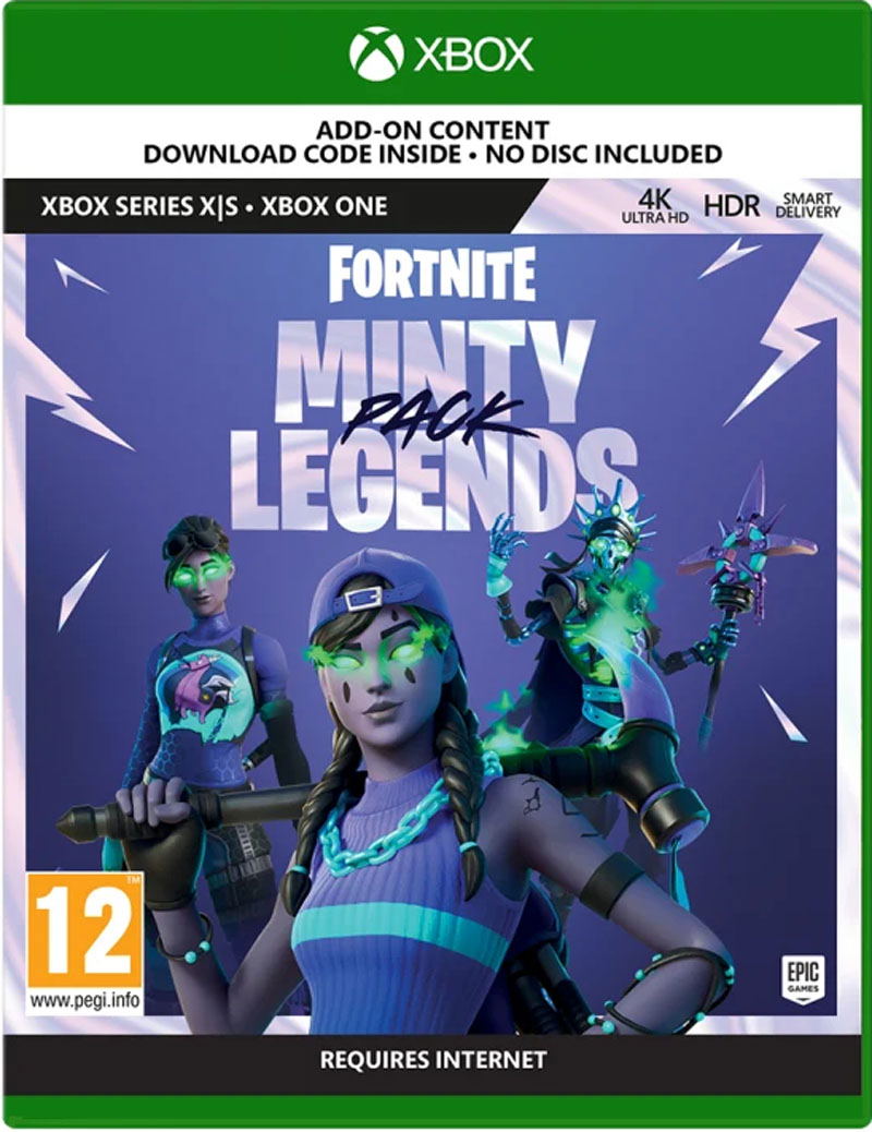 Fortnite: Minty Legends Pack (Code in a box) for Xbox One, Xbox Series X