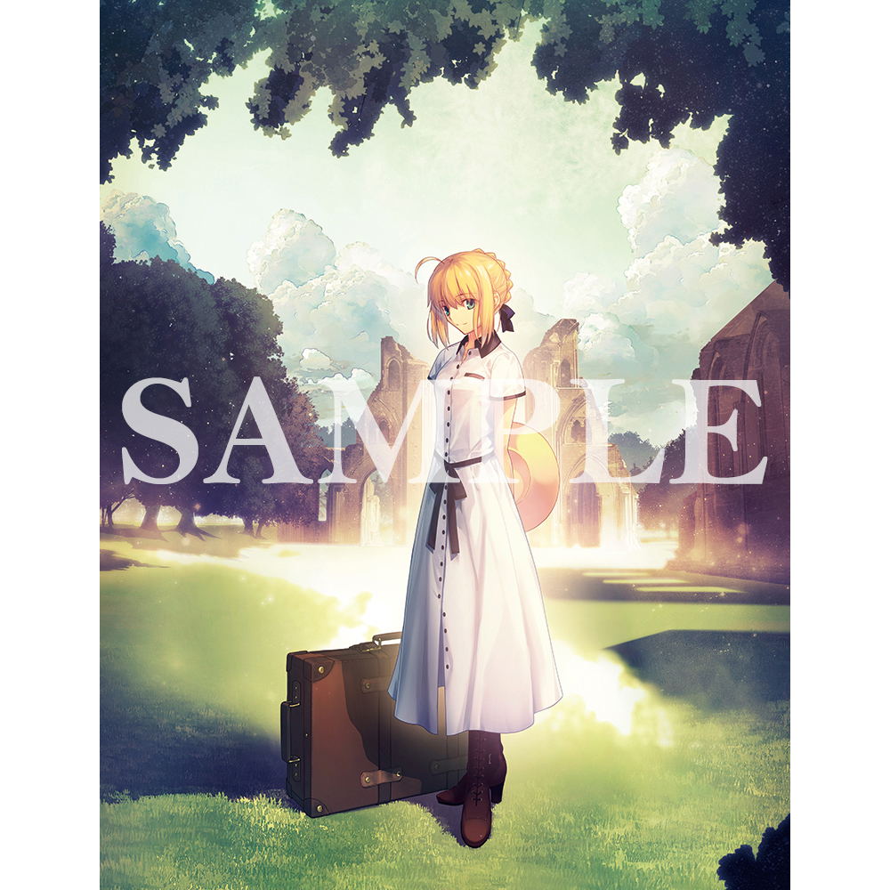 Buy Fate/stay Night Takashi Takeuchi Illustration F6 Canvas Art: Saber