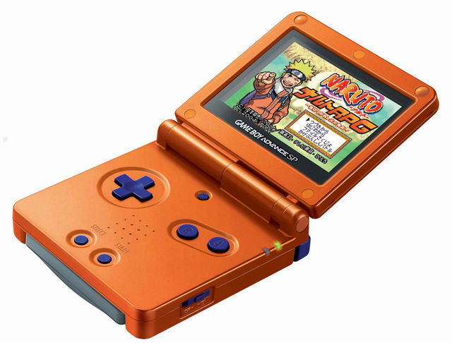 Buy Game Boy Advance SP - Naruto Orange (110V)