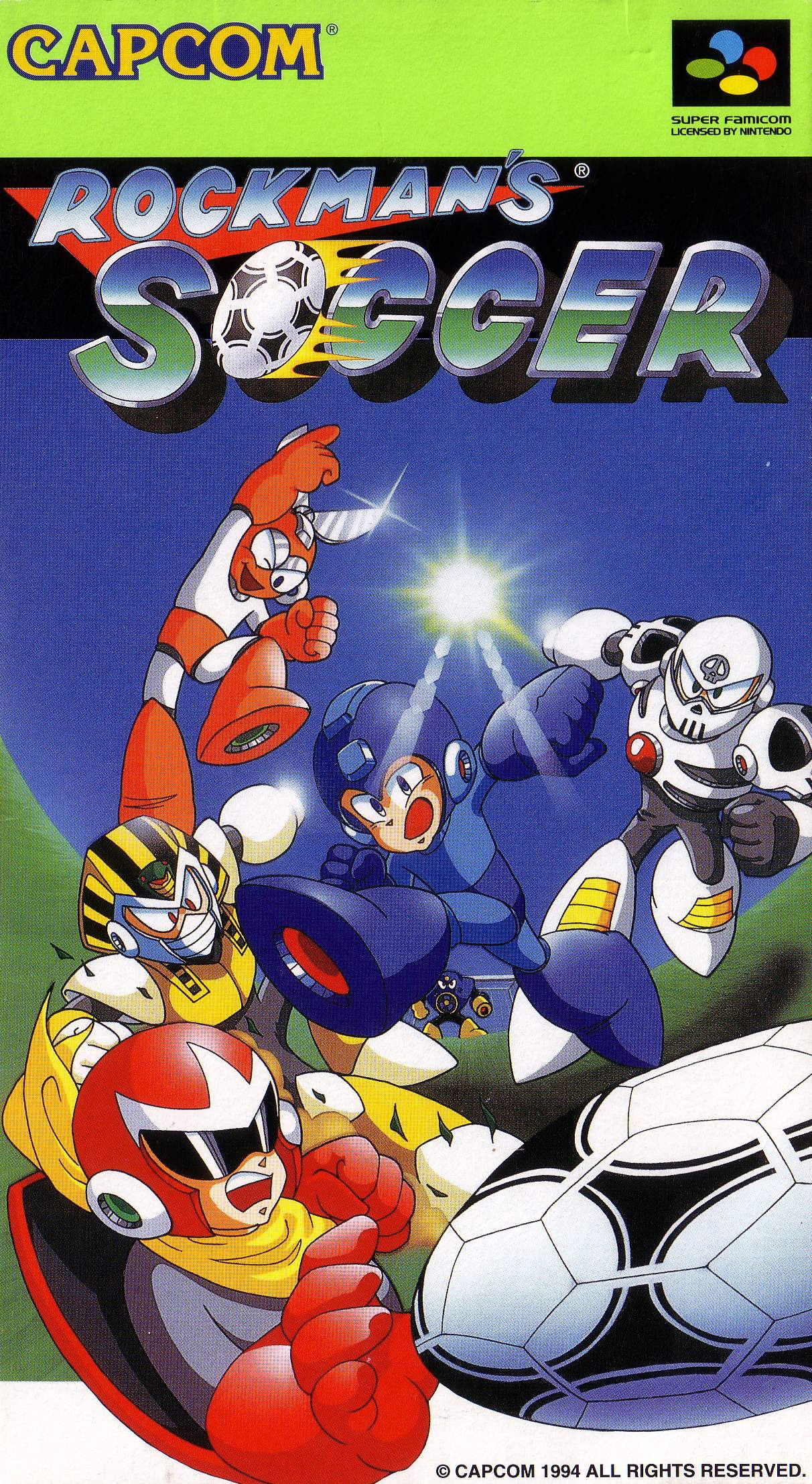RockMan's Soccer for Super Famicom / SNES