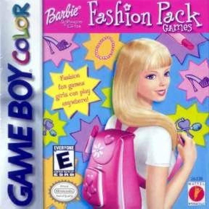 Barbie: Fashion Pack Games for Game Boy Color