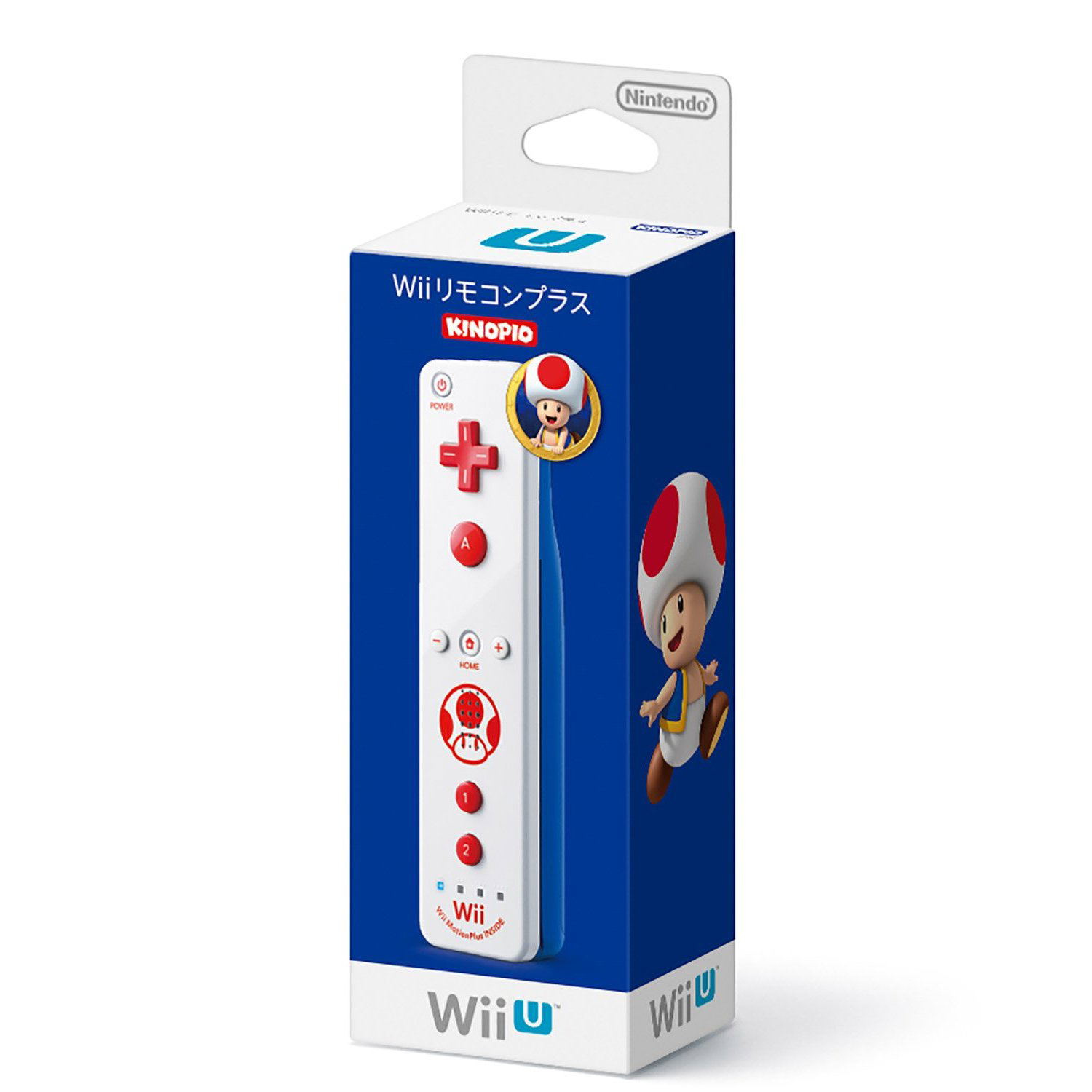 Wii Remote Control Plus (Kinopio) for Nintendo Wii, Wii U