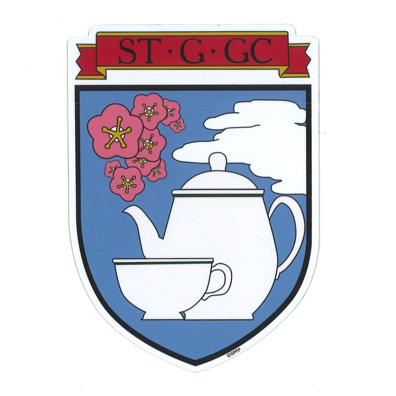 Girls und Panzer der Film Emblem Magnet: St. Gloriana Girls Academy