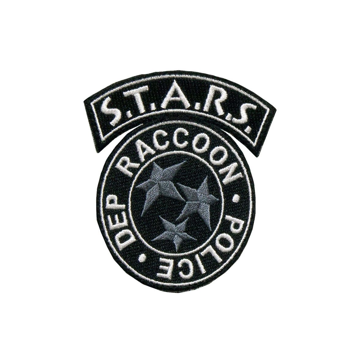 Resident Evil Patch S T A R S Embroidery Monochrome Resident Evil Patch S T A R S Embroidery Monochrome
