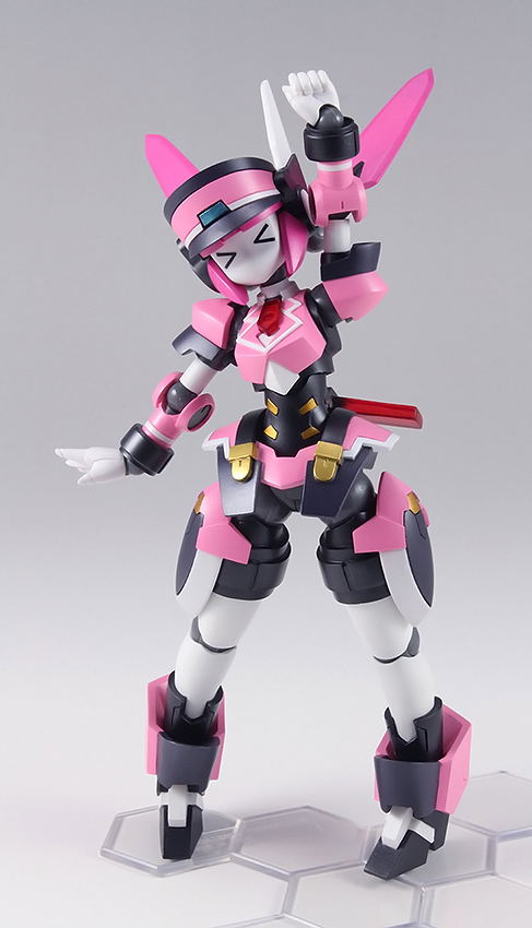 Cutie Curvy Robot Girl Motoroid Pinkle Is Here to Put You Under Arrest!