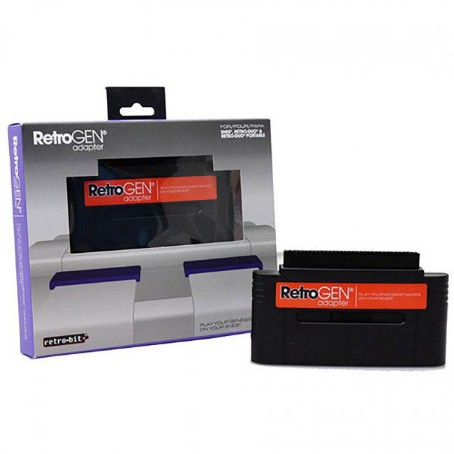 RetroGEN Genesis to SNES Cartridge Adapter for Sega Mega Drive / Sega ...