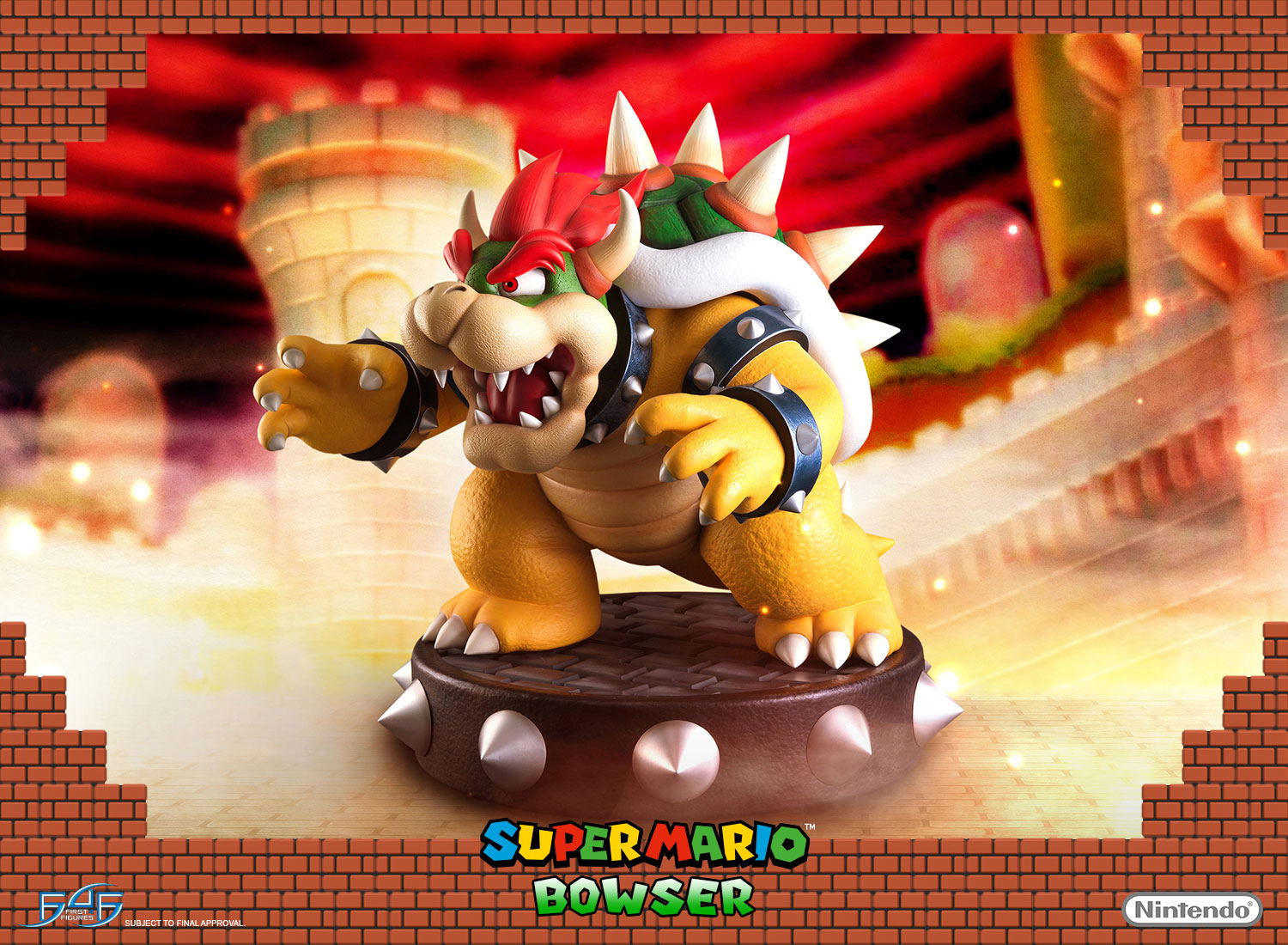 Super Mario Statue: Bowser