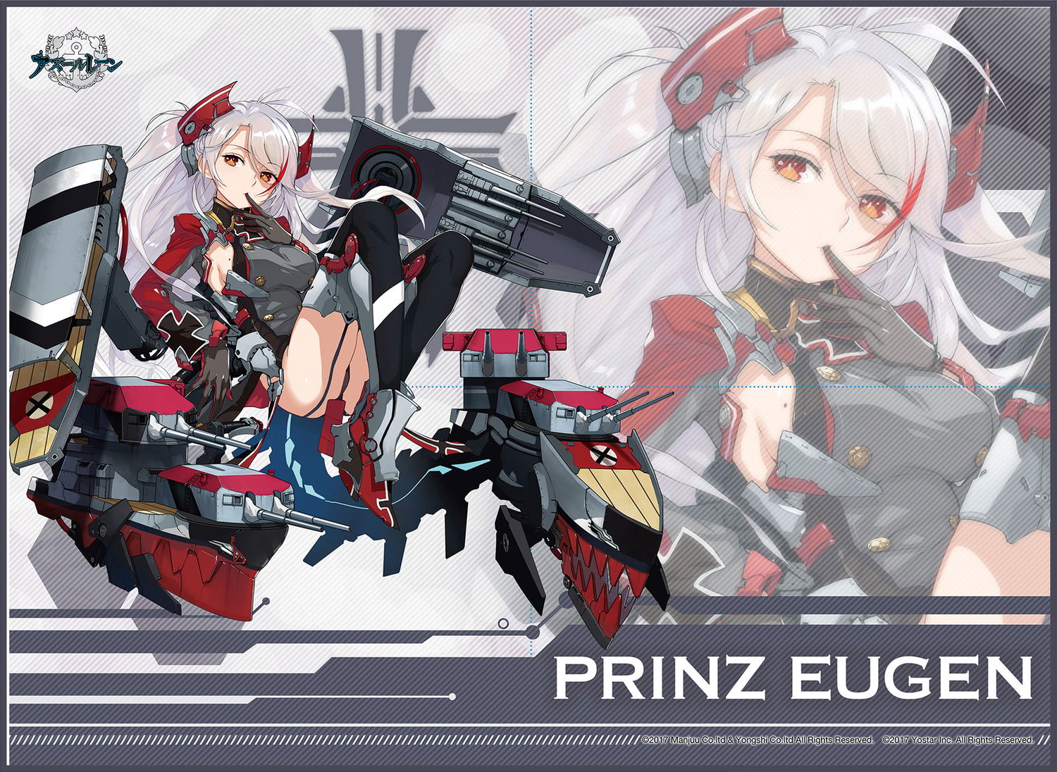 Azur Lane TCG Universal Play Mat: Prinz Eugen
