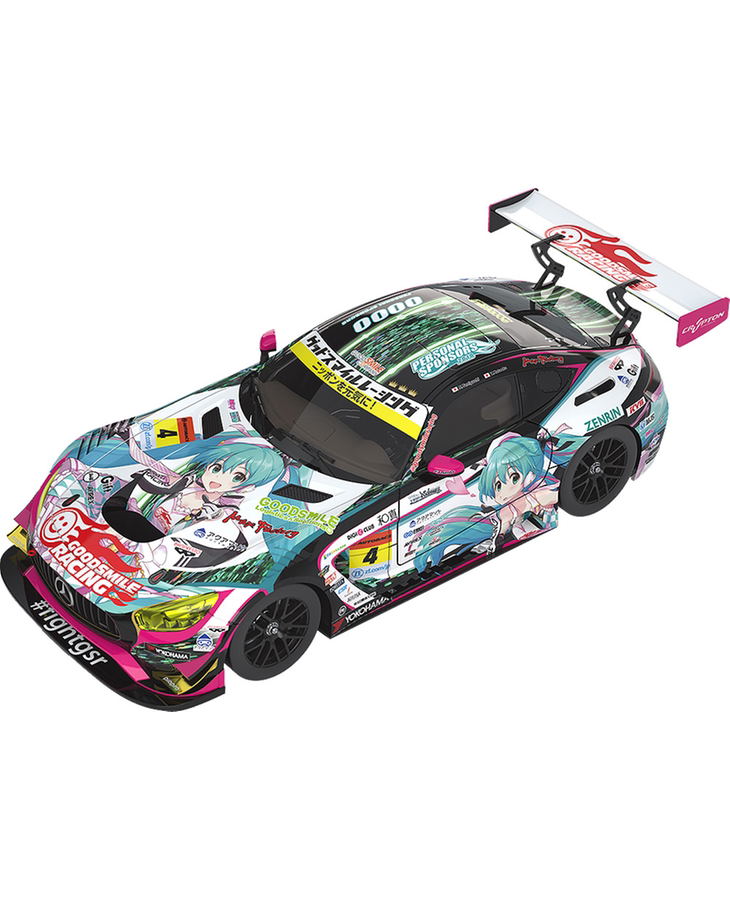 Hatsune Miku GT Project 1/64 Scale Miniature Car: AMG 2019 Super GT Ver.