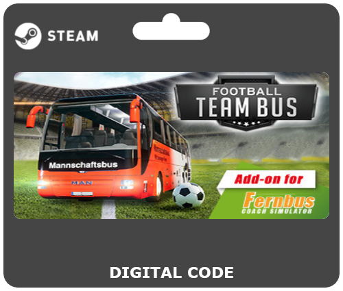 Buy Fernbus Simulator: Football Team Bus (DLC) STEAM digital for Windows