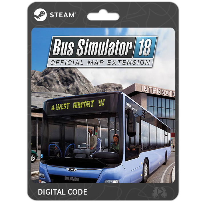 Bus Simulator 18: Official map extension (DLC) STEAM digital