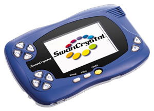 WonderSwan Crystal Console - Violet Blue