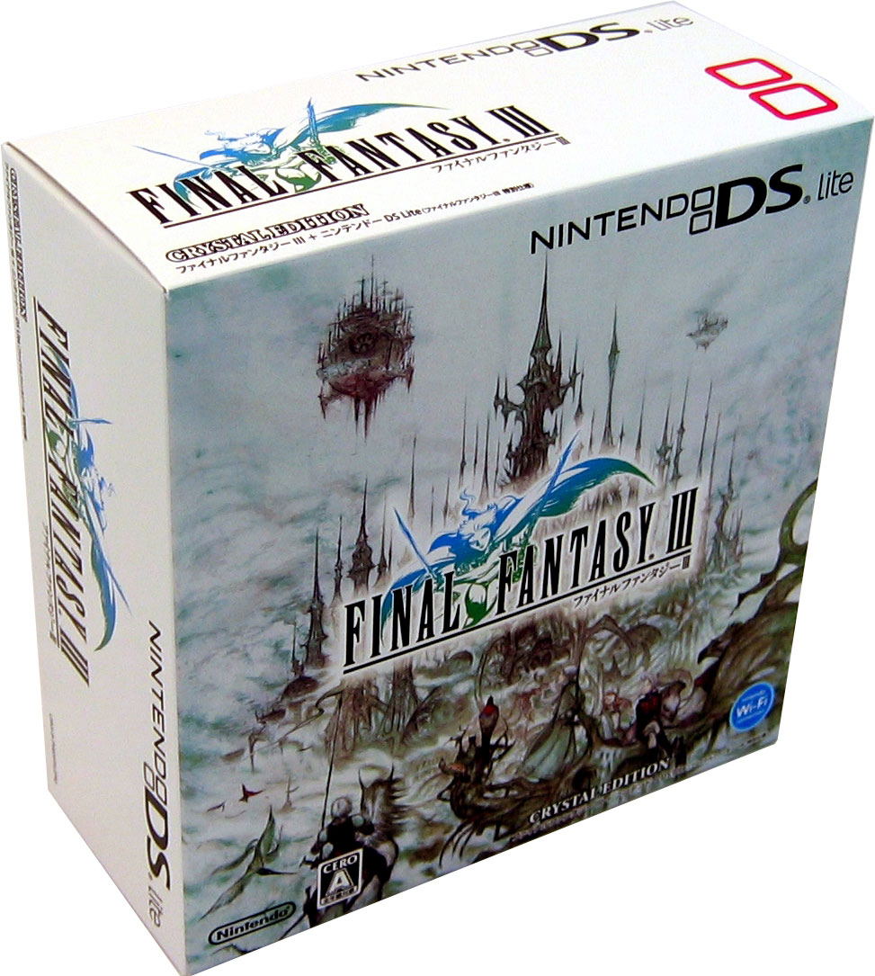 Nintendo DS Lite (Final Fantasy III Crystal Edition) - 110V
