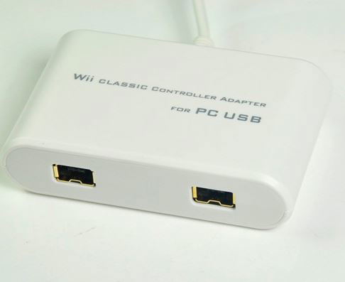 Wii Classic Controller Adapter for PC USB