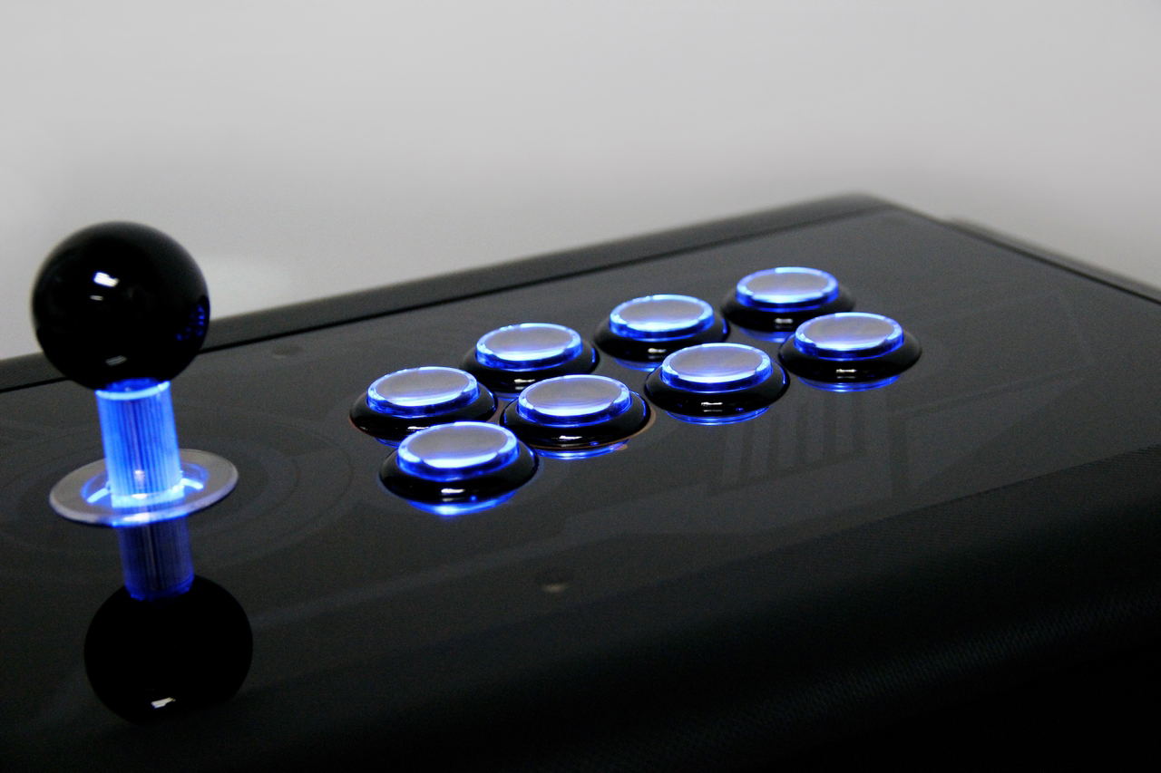 Qanba Q2 Pro LED Arcade Joystick PS3 (Black)