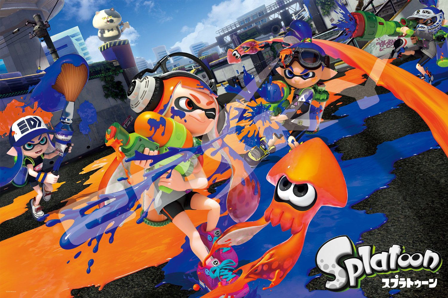Splatoon Jigsaw Puzzle: Splatoon (1000 Pieces)