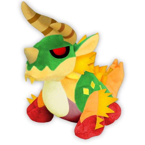 Monster Hunter X Monster Plush: Thunderlord Zinogre