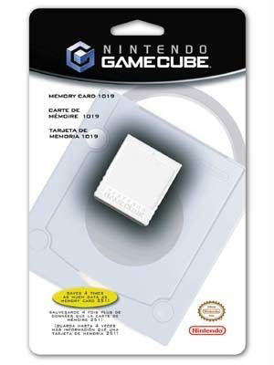 Gamecube Memory Card 1019 (64MB)