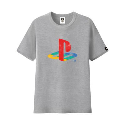 PlayStation Classic Logo T-Shirt Gray (M Size)