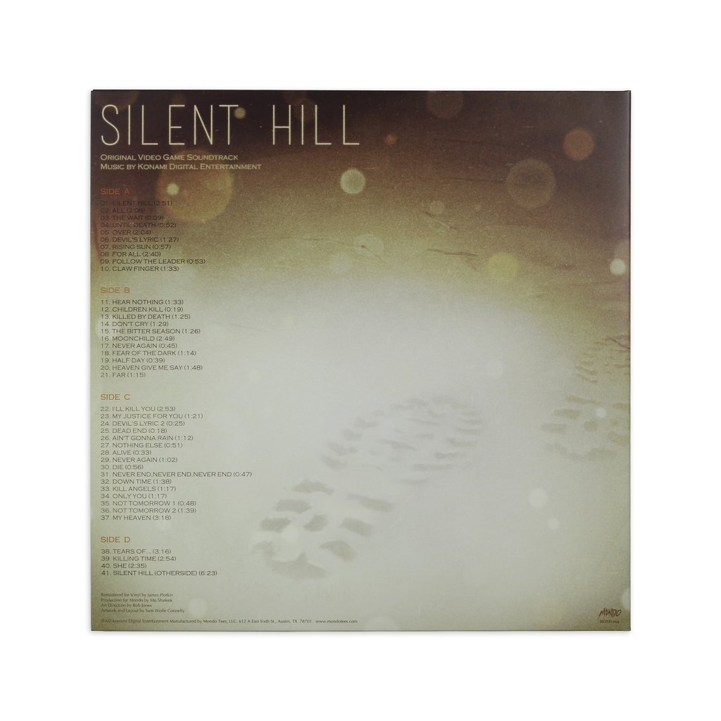 Video Game Soundtrack - Silent Hill Original Soundtrack (Konami Digital ...