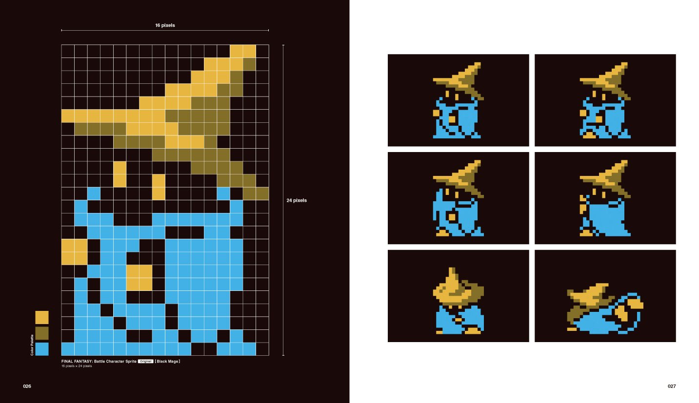 FF Dot. The Pixel Art Of Final Fantasy