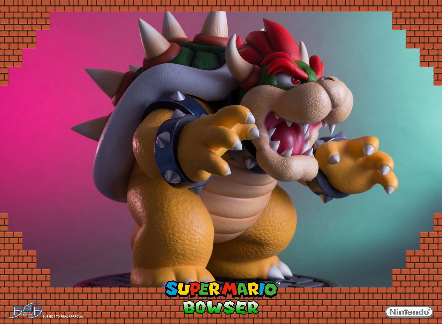 Super Mario Statue: Bowser