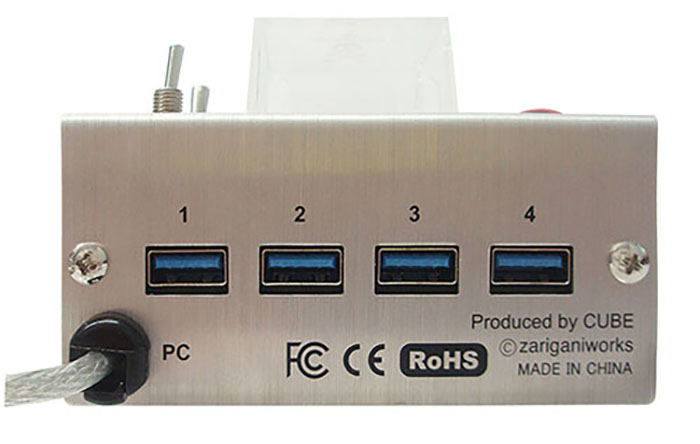 Nuclear Red Button DX USB 3.0 Hub