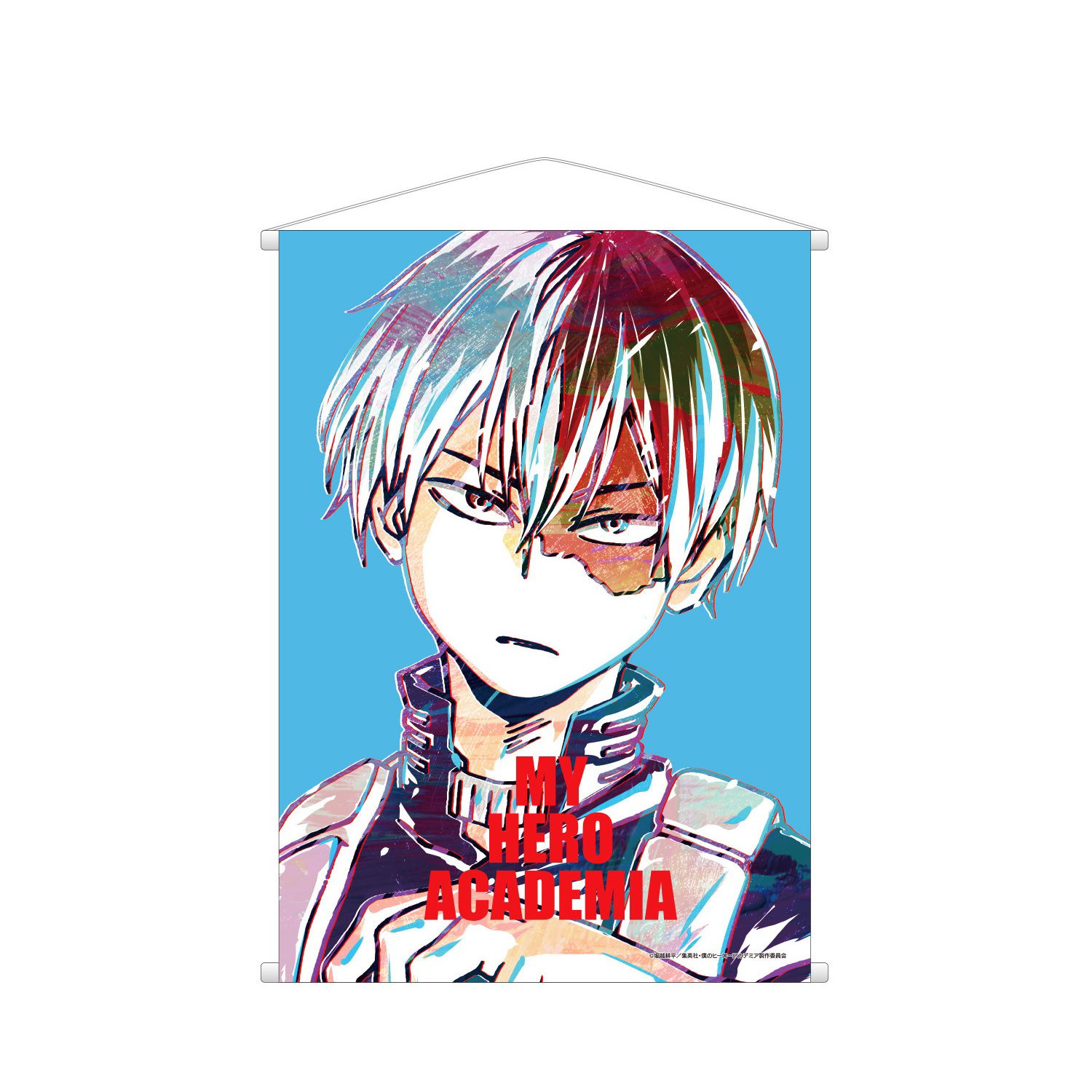 My Hero Academia Ani-Art Wall Scroll: Shoto Todoroki (Re-run)