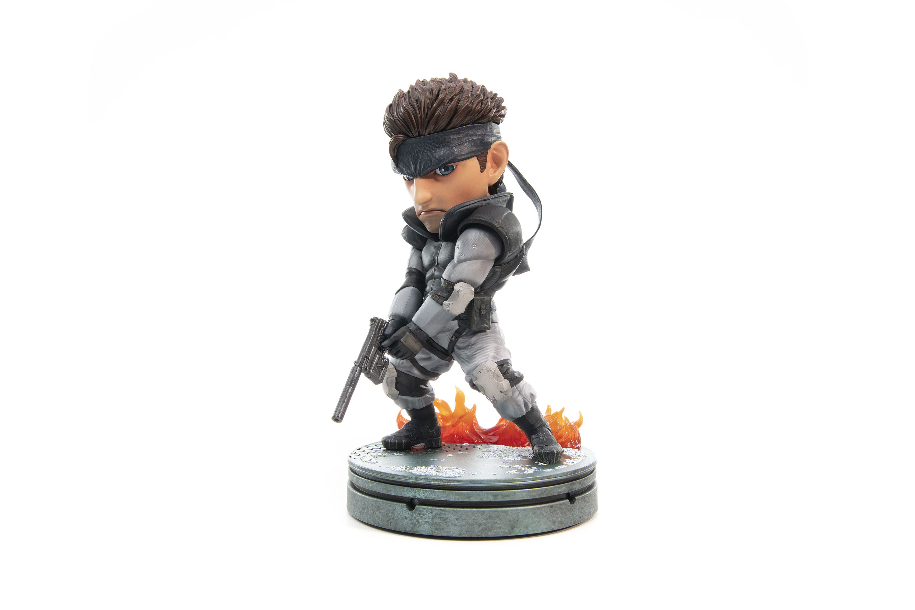 Metal Gear Solid PVC Painted Statue: Solid Snake Standard Edition ...