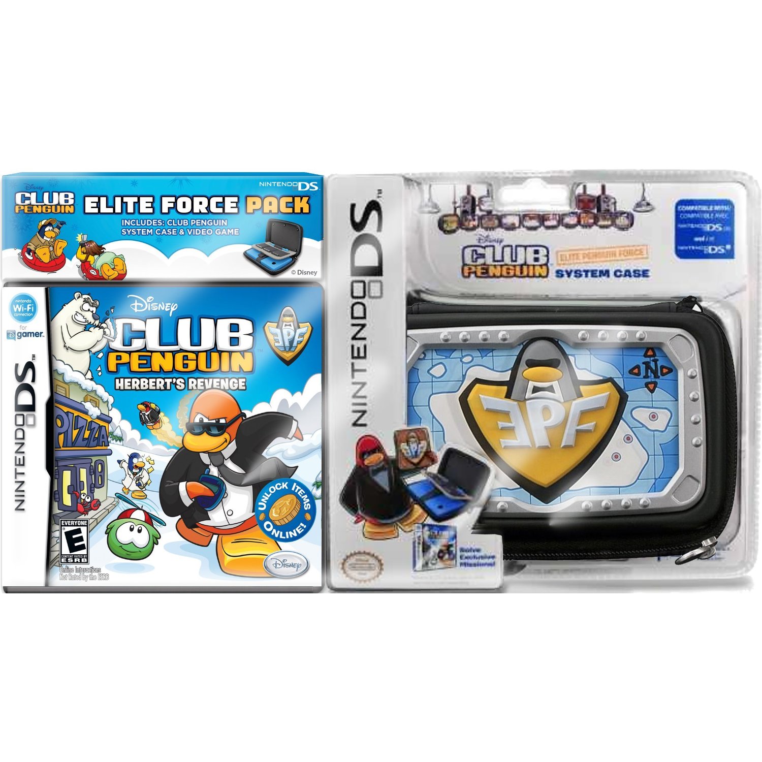 Club Penguin: Elite Penguin Force: Herbert's Revenge with Case Bundle