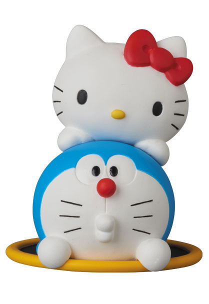Doraemon Meets Hello Kitty Ultra Detail Figure: Doraemon x Hello Kitty ...