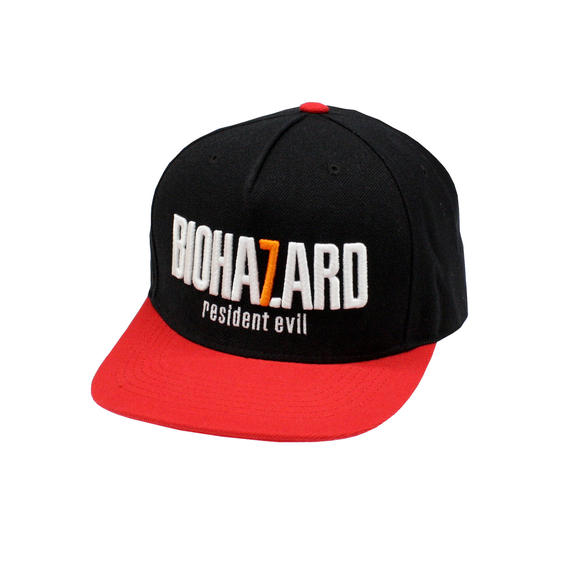 biohazard 7 baseball cap red