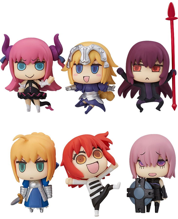 Learning with Manga! Fate/Grand Order Collectible Figures (Set of 6 ...