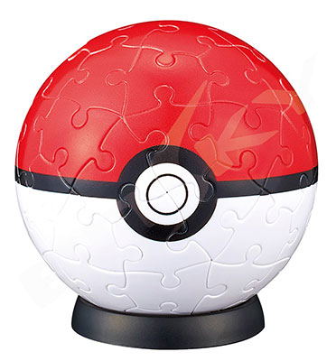 Pokemon Sun & Moon Art Ball Jigsaw Puzzle: Pokeball