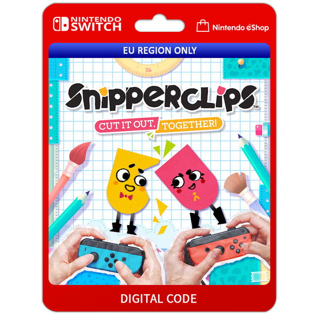 Snipperclips Cut It Out Together! Plus Nintendo®️ Switch Digital digital