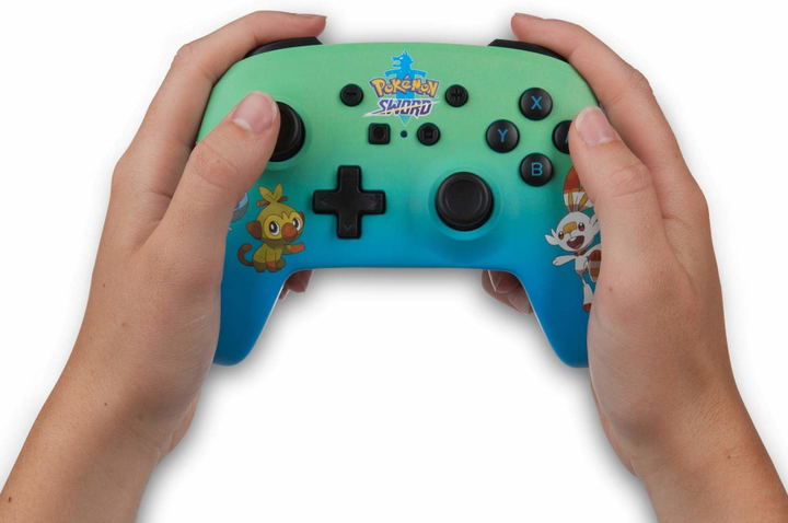 PowerA Enhanced Wireless Controller for Nintendo Switch (Pokemon Sword ...